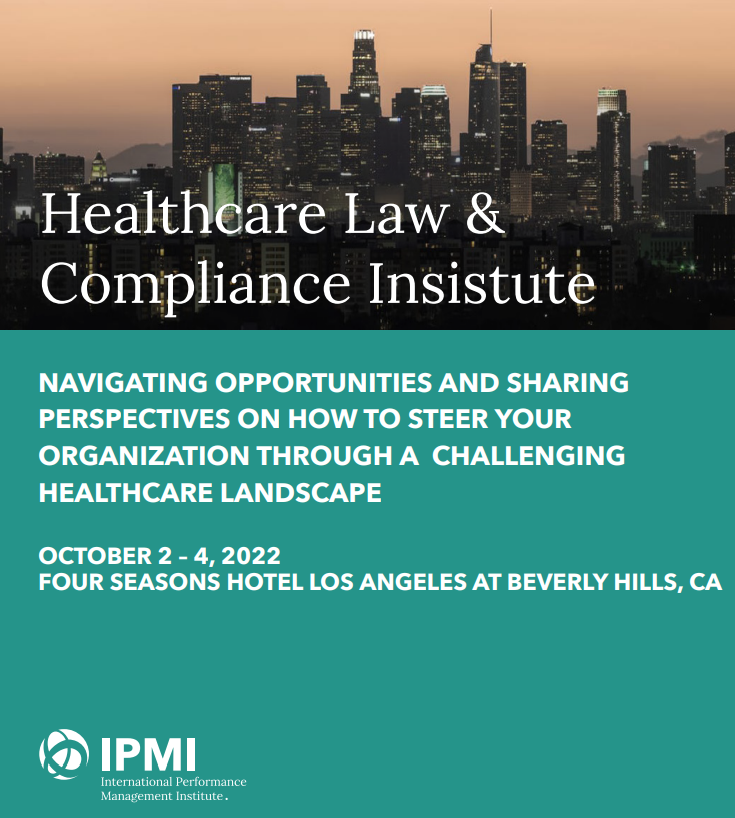 Healthcare Law & Compliance Institute - HMS | Health Management Solutions